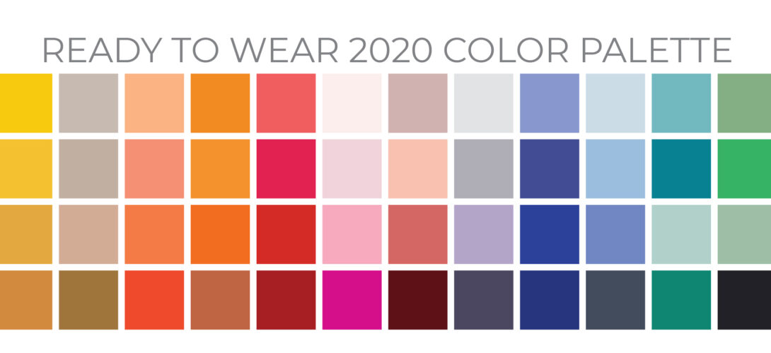 2020 Spring Runway Color Trends - Design Pool