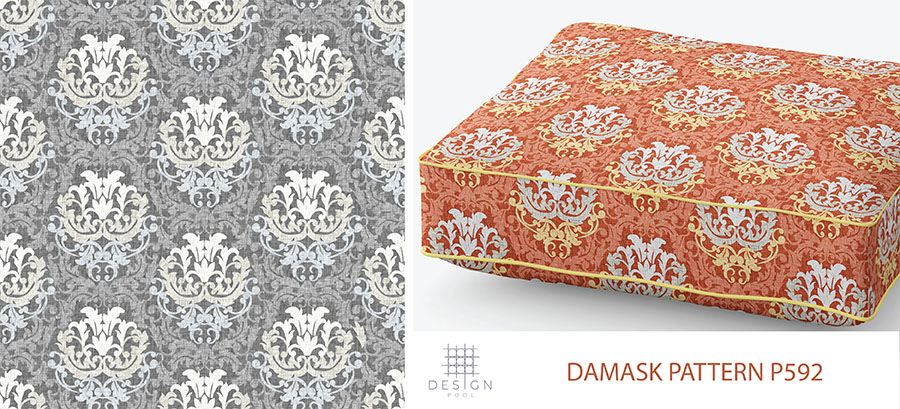 Damask Definition and Designs - Design Pool