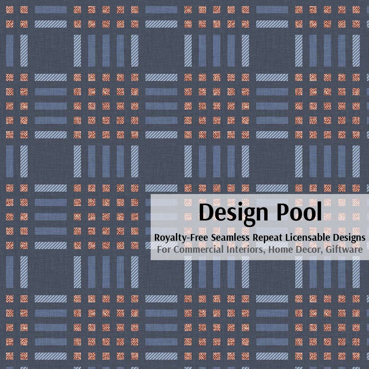 Modern Plaid Pattern P1638 - Design Pool